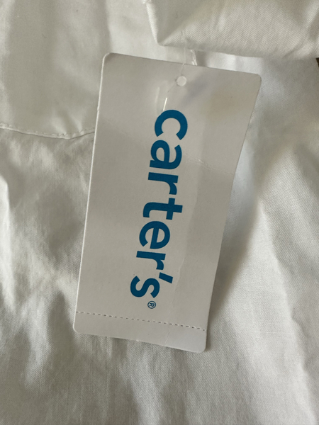 Новая белая рубашка от Carter’s
