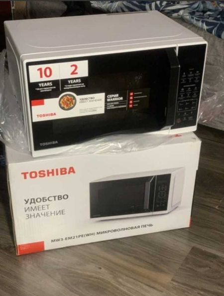 Микроволновая печь Toshiba Модель MW3-EM21PE(WH)