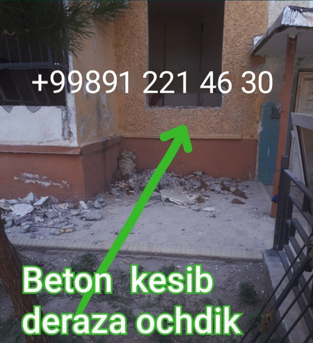 Beton teshish kesish almazni bur almazni reska adboyni malatok