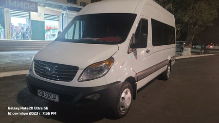 Услуги Микроавтобус JAC sunray