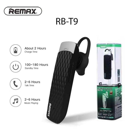 Бесплатная Доставка. Bluetooth-гарнитура Remax RB-T9