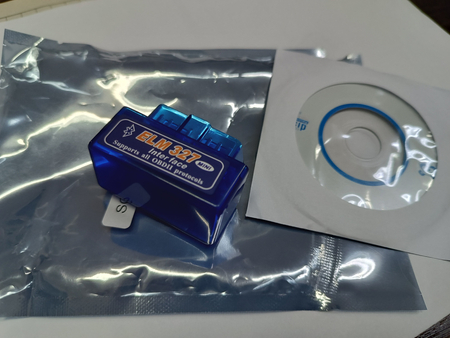 Автосканер ELM 327 два платы, 1.5 OBD2