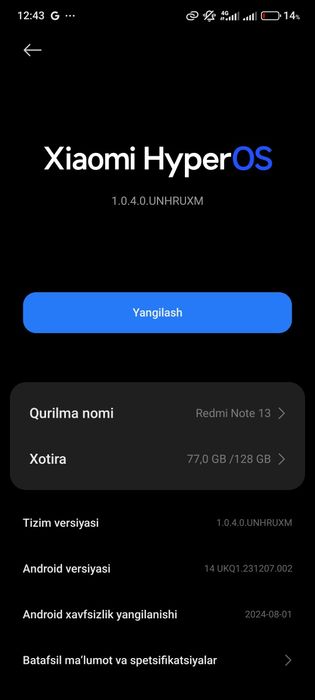Redmi note 13 Karabka bor