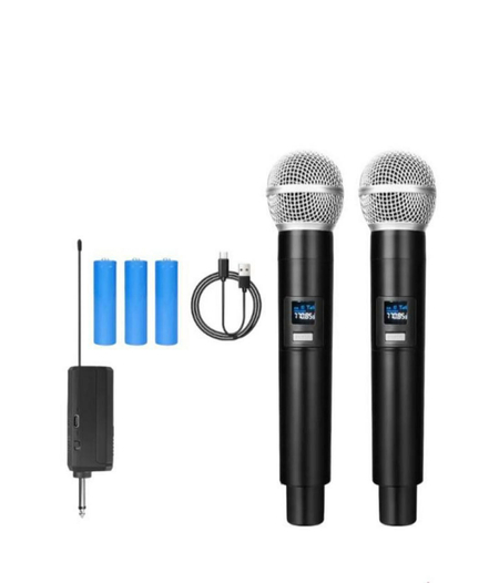 БЕПУЛ Доставка, bluetooth ёки Караоке Колонкалар учун жуфт Микрофонлар