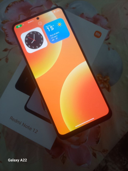 REDMI NOT 12 tel ochilmagan