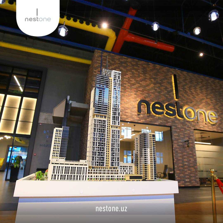 ЖК “Nest One“ 2-к. кв. 58м2  9/51 эт.     #RR13