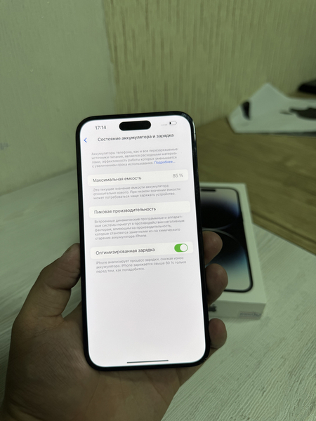 Iphone 14 pro Max 256 tali 85 yomkst karobkali