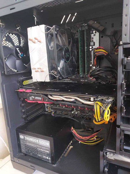 Продам игровой ПК GTX 1080, i7 4790, 16gb DDR3 с FULLHD монитором,