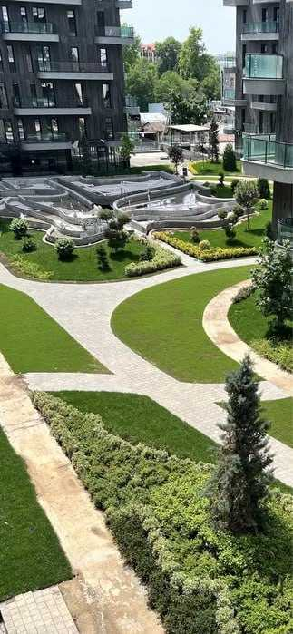 1 комнатная White Box в премиум ЖК Parkwood, самый зеленый ЖК