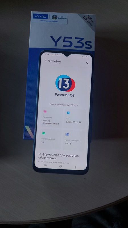 Vivo Y53s 128 g для Яндекса