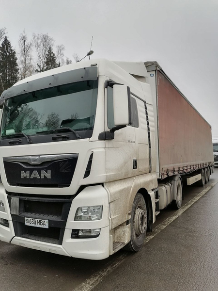 Man tgx 2015 krone pritsep 2016