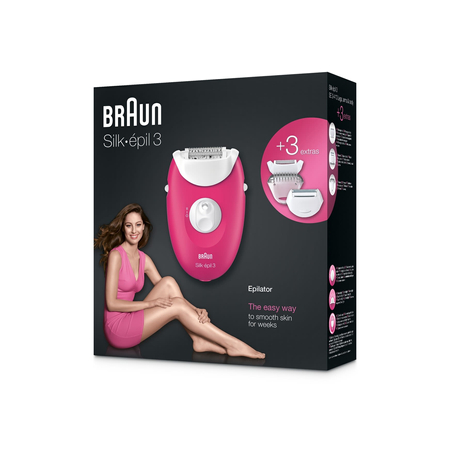 Эпилятор Braun Silk-epil 3 3-410