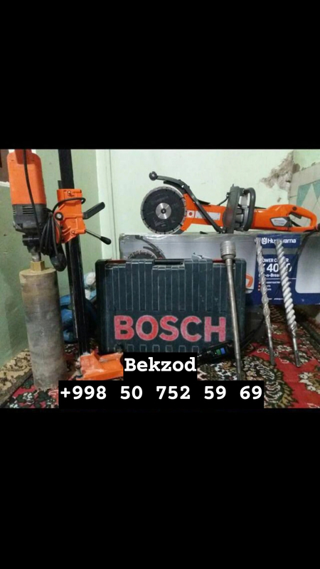 Beton buzish va kesish  teshish  xizmati.
Almaznida teshik te
