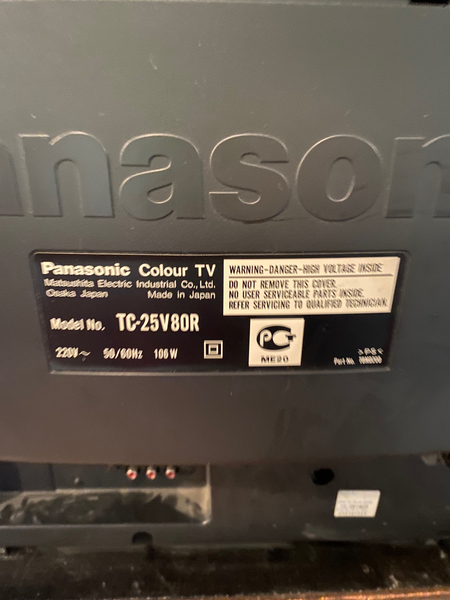 Телевизор Panasonic ретро винтаж