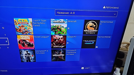 Plays station 4 fat