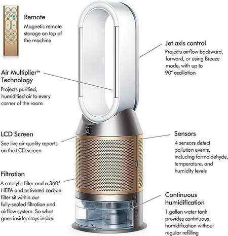 Увлажнитель воздуха Dyson PH04 DASTAVKA BEZ PLATNA