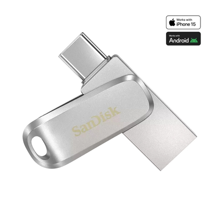 SanDisk Ultra® Dual Drive Luxe  128gb флеш диск 1 дона