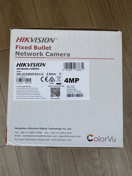 Камера Hikvision