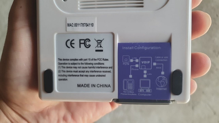 VOIP phone adapter.IP телефония