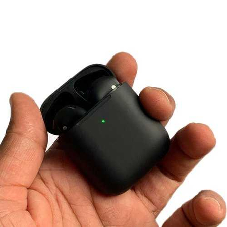 +ДОСТАВКА AirPods 2/2 black matte (qora matoviy) Dubai Lux