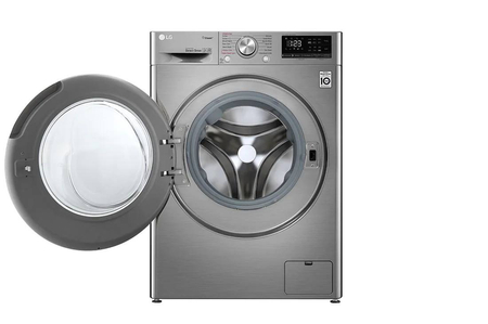 Стиральная машина LG VIVACE 9 кг, AI DD™, серебристый F4R5VYL2P