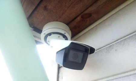Установка камеры видеонаблюдения