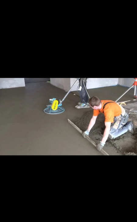 Styajka yarimquruq beton nasos полусухая стяжка