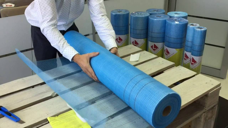 Стеклосетка штукатурная серпянка serpyanka для минваты penolpex