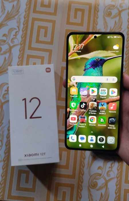 Xiaomi 12T 12-256 5G pubg 90fps