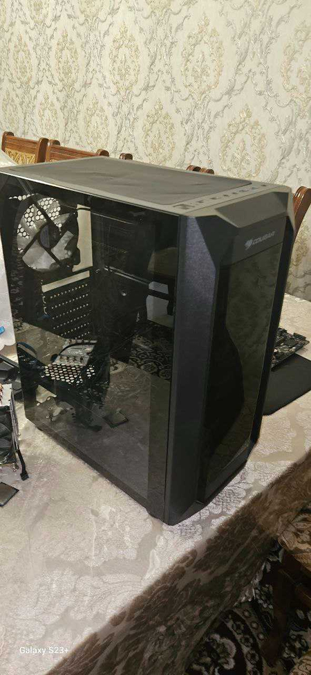 Продам Корпус Cougar MX410-T для ПК + 4 шт. вентиляторов 120мм