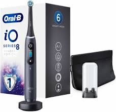 Oral-B iO 8 электрическая зубная щетка Black Onyx