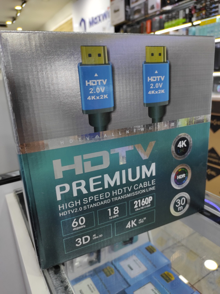 Скидка!Доставка по УзбекистанHdmi 4 k кабель ( 30 метров )
