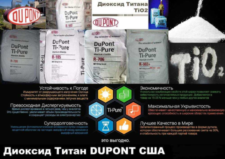Титан Ti-Pure R-105 DUPONT США