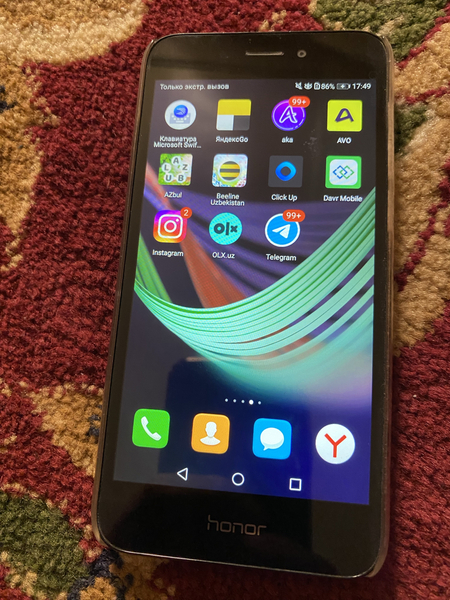 honor 6A 16 gb karopka dakument