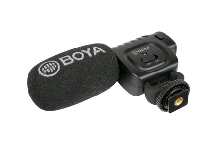 BOYA BY-BM3011 - это компактный и прочный направленный конденсаторный
