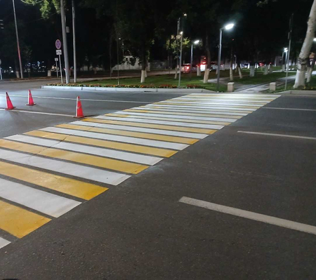 Yo'l chiziqlarini chizish xizmati