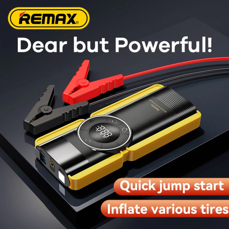 Remax rpp 510 автомобильный стартер, воздушный насос