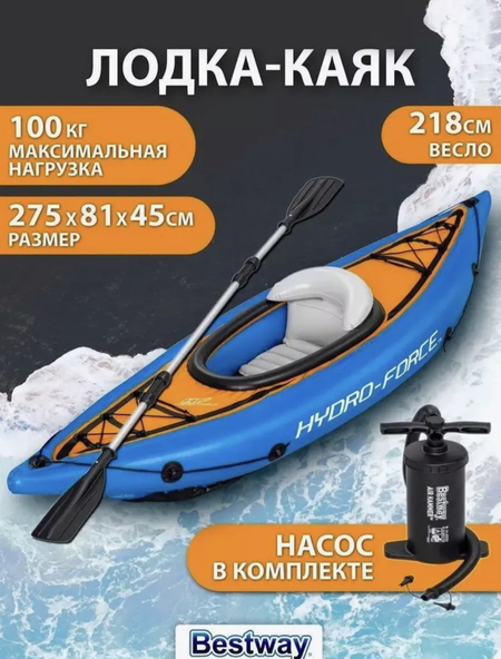 Каяк надувной