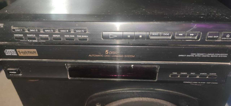 Sony CDP-C433M cd проигрыватель на 5 дисков