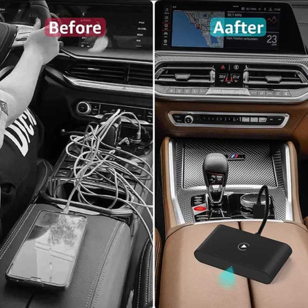 Подарок: Беспроводной адаптер для Android Auto и CarPlay