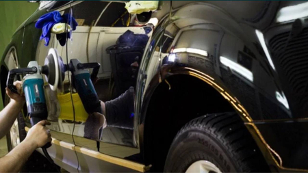 Покраска бамперов и полировки легковых автомобиль