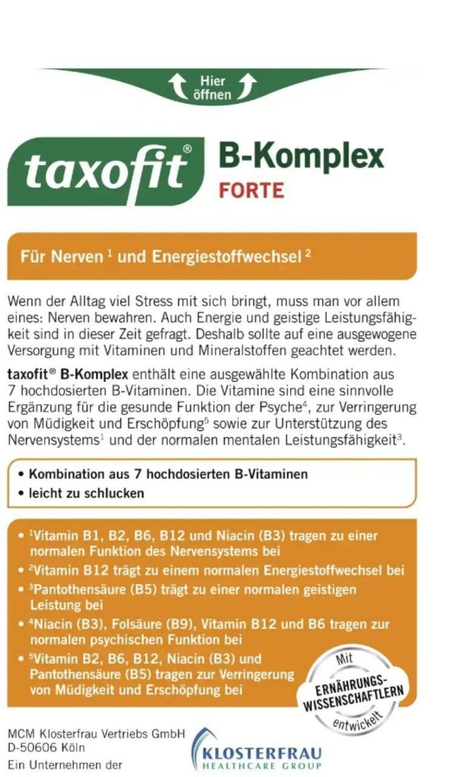 B-komplex Forte Taxofit