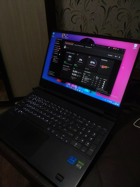 USA. HP Victus GAMING. RTX™ 3050/16Gb/144Hz/DDR6. Мощный игровой.