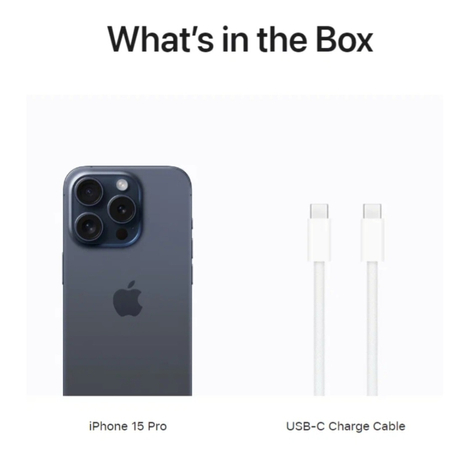 iPhone 15 pro max 256 GB blue Titan