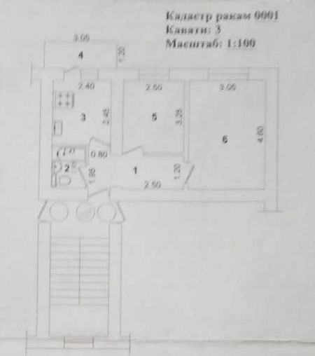 Буюк ипак йули 2/2/5 кирпич 42м² раздельная планировка