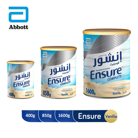Ensure Complete 1600g / Сухая смесь, со вкусом ванили