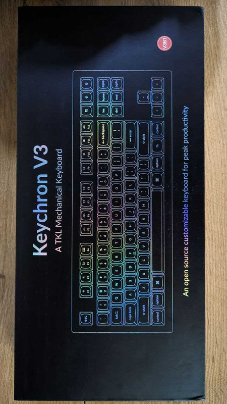 Механическая клавиатура Keychron V3 QMK Custom Mechanical Keyboard