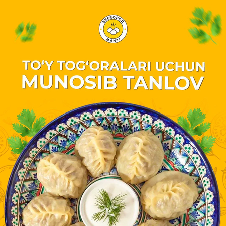 Manti, Sherobod manti
