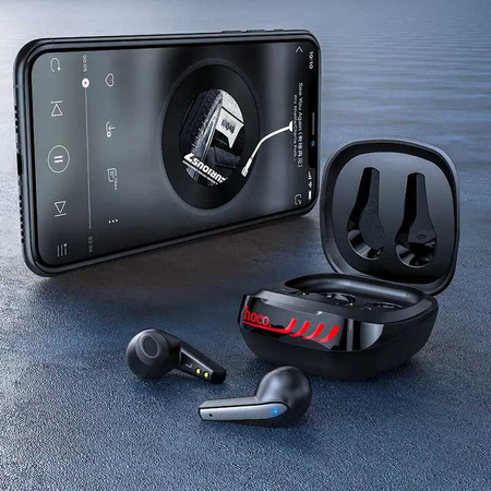 Беспроводные Bluetooth наушники Hoco ES43 Lucky sound TWS (черный)