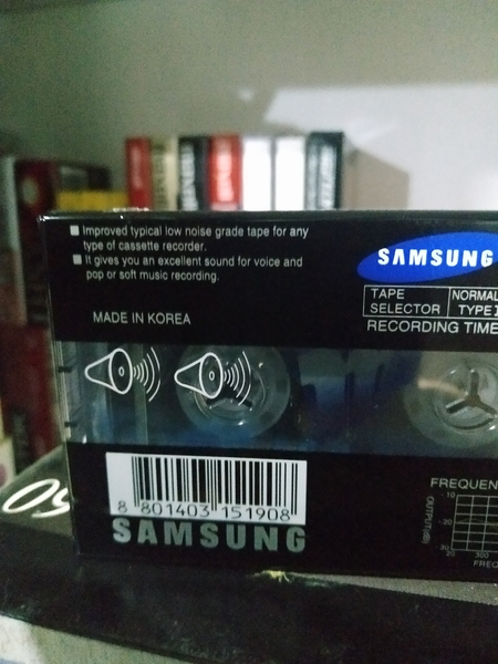 Новые запечатанные аудиокассеты SAMSUNG MD60